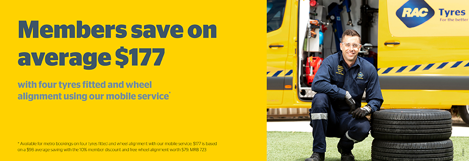Tyres Online – Mobile Services that come to you | RAC WA